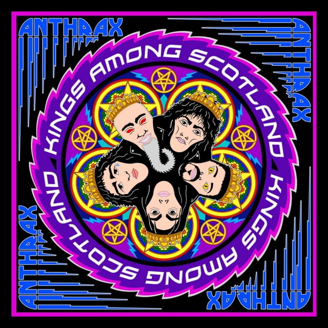 Anthrax Kings Among Scotland (RSD Exclusive, With Book, Colored Vinyl ...