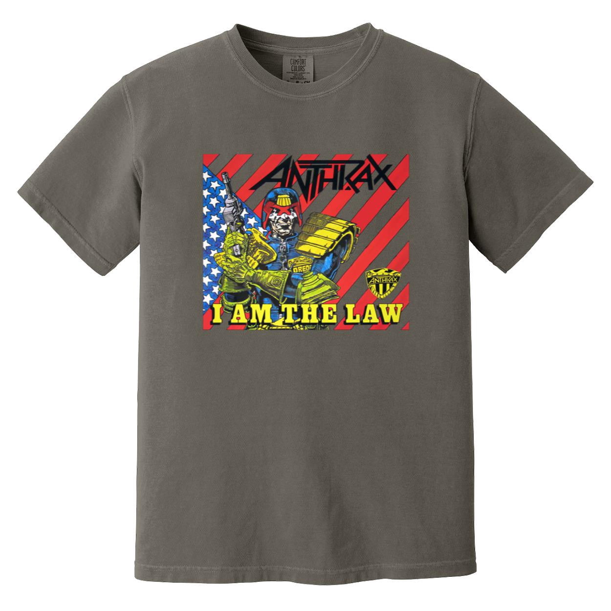 Anthrax Number Bold Fan Art Tribute Graphic Design Comfort Color T ...