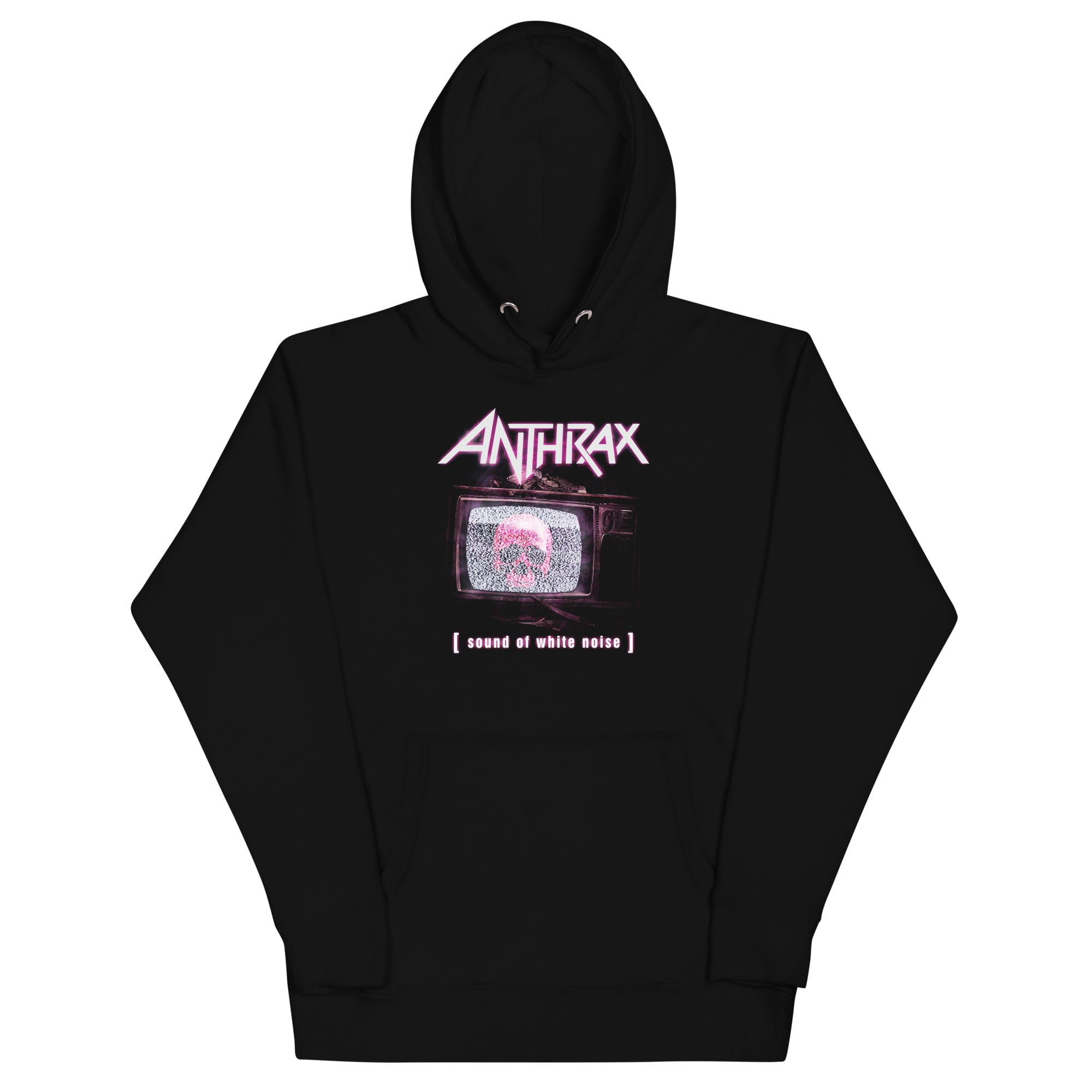 Anthrax - Skull TV Unisex Hoodie - Black - Large - Walmart.com