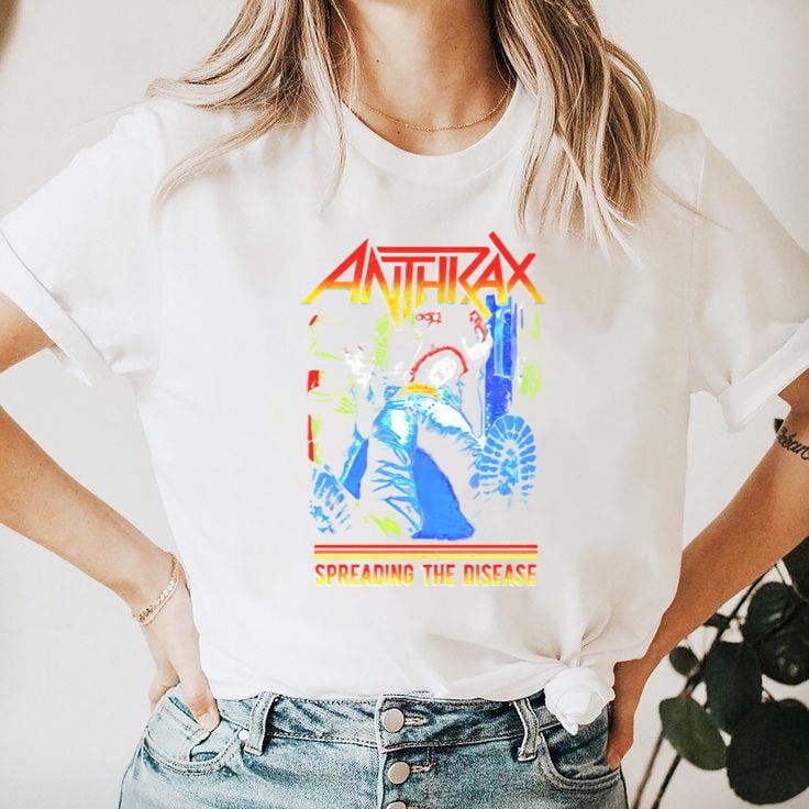 Anthrax 'Spreading The Disease', Classic Thrash Metal Band T-Shirt ...