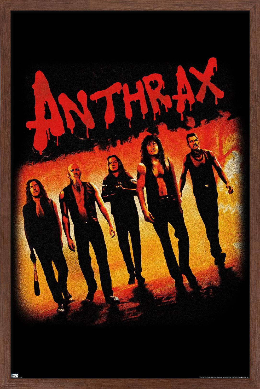 Anthrax - Street Fight Wall Poster, 22.375" x 34" Framed - Walmart ...