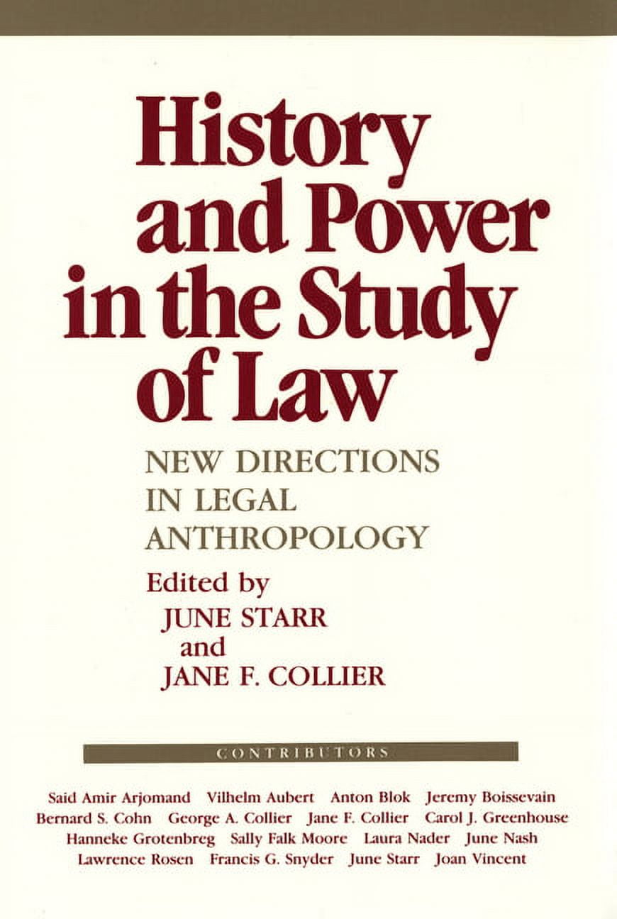 Anthropology of Contemporary Issues History and Power in the Study of ...