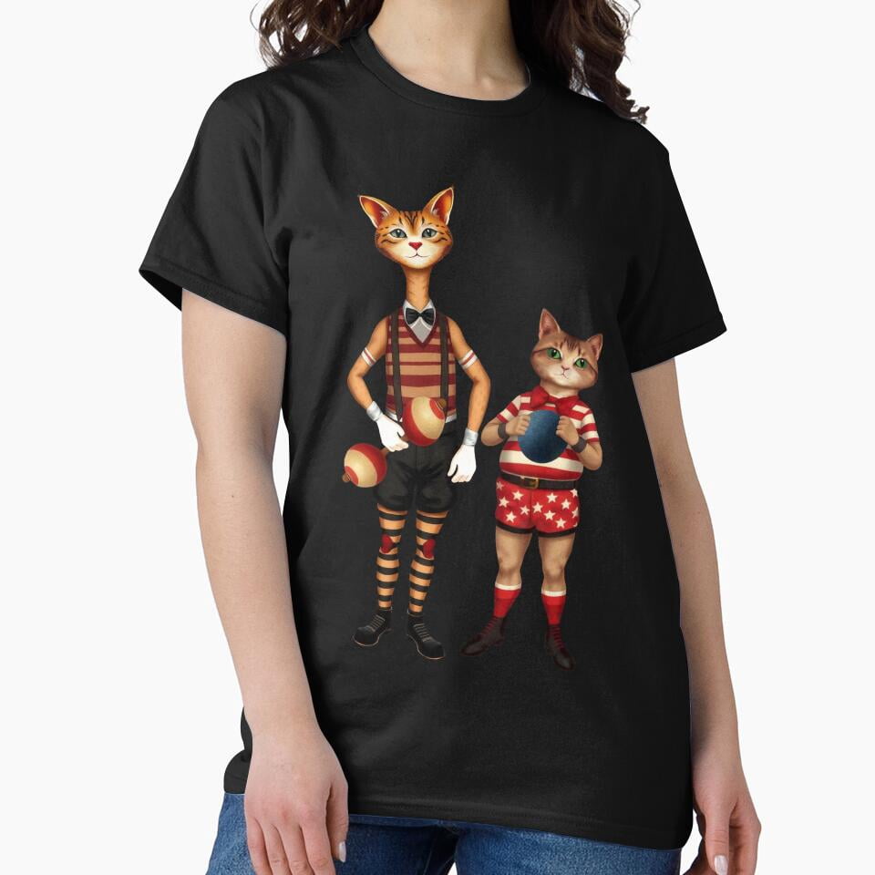 Anthropomorphic Circus Cats, Gift for Circus Lover G6365, for Unisex ...