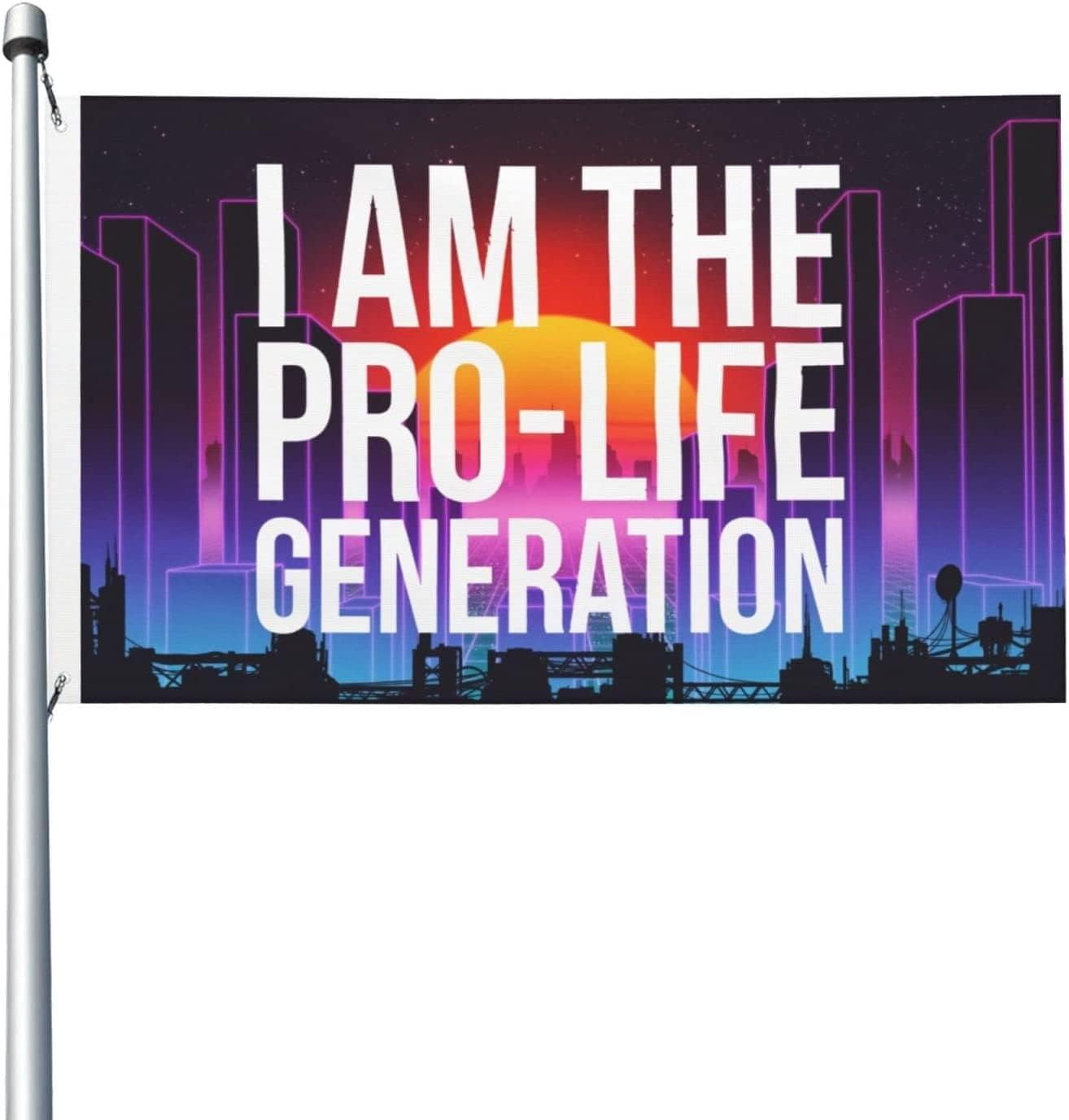 Anti Abortion Pro Life Conception Garden 2x3 FT Flag Outdoor Indoor ...