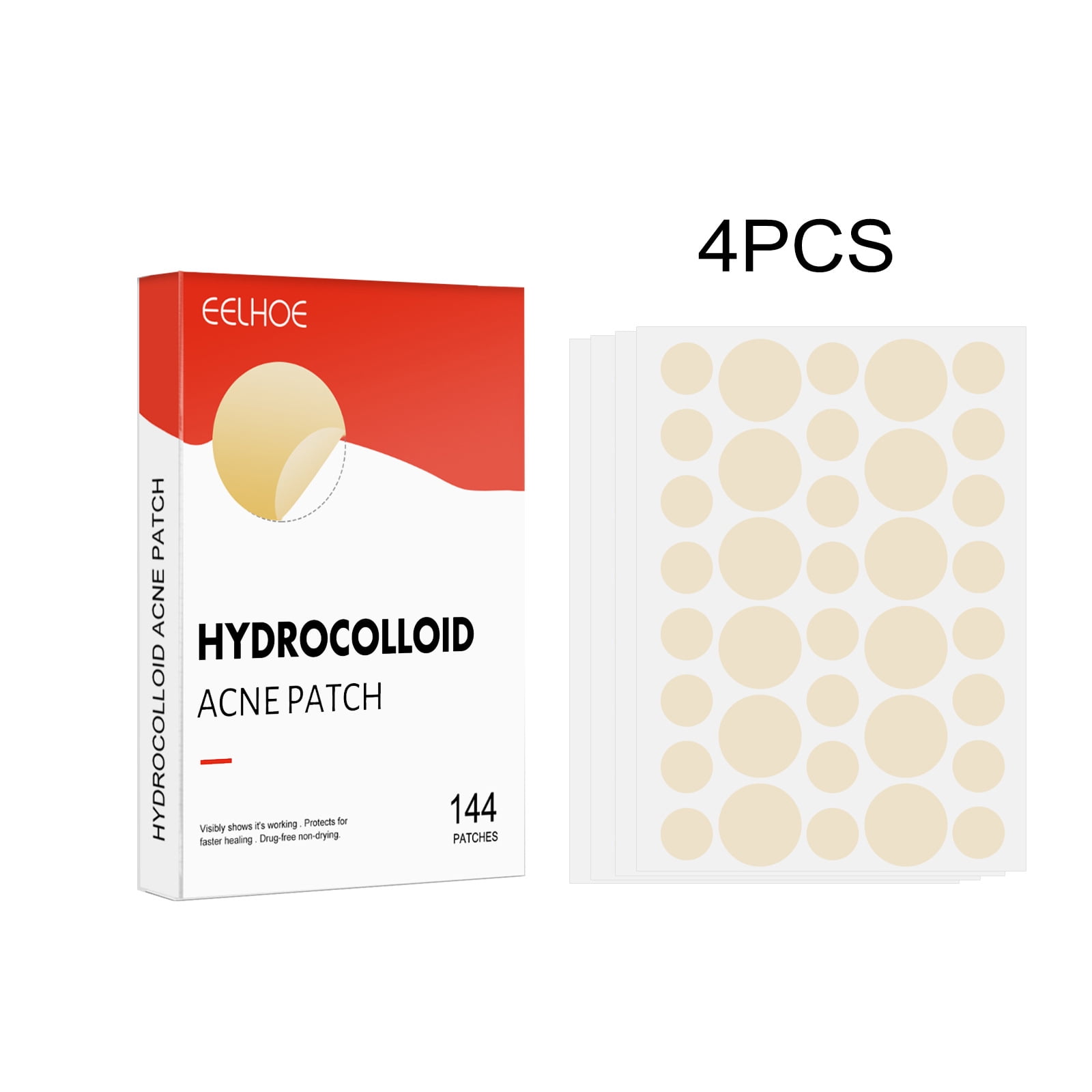 Anti Acne Patch Hydrocolloid Waterproof Breathable Invisible Makeup