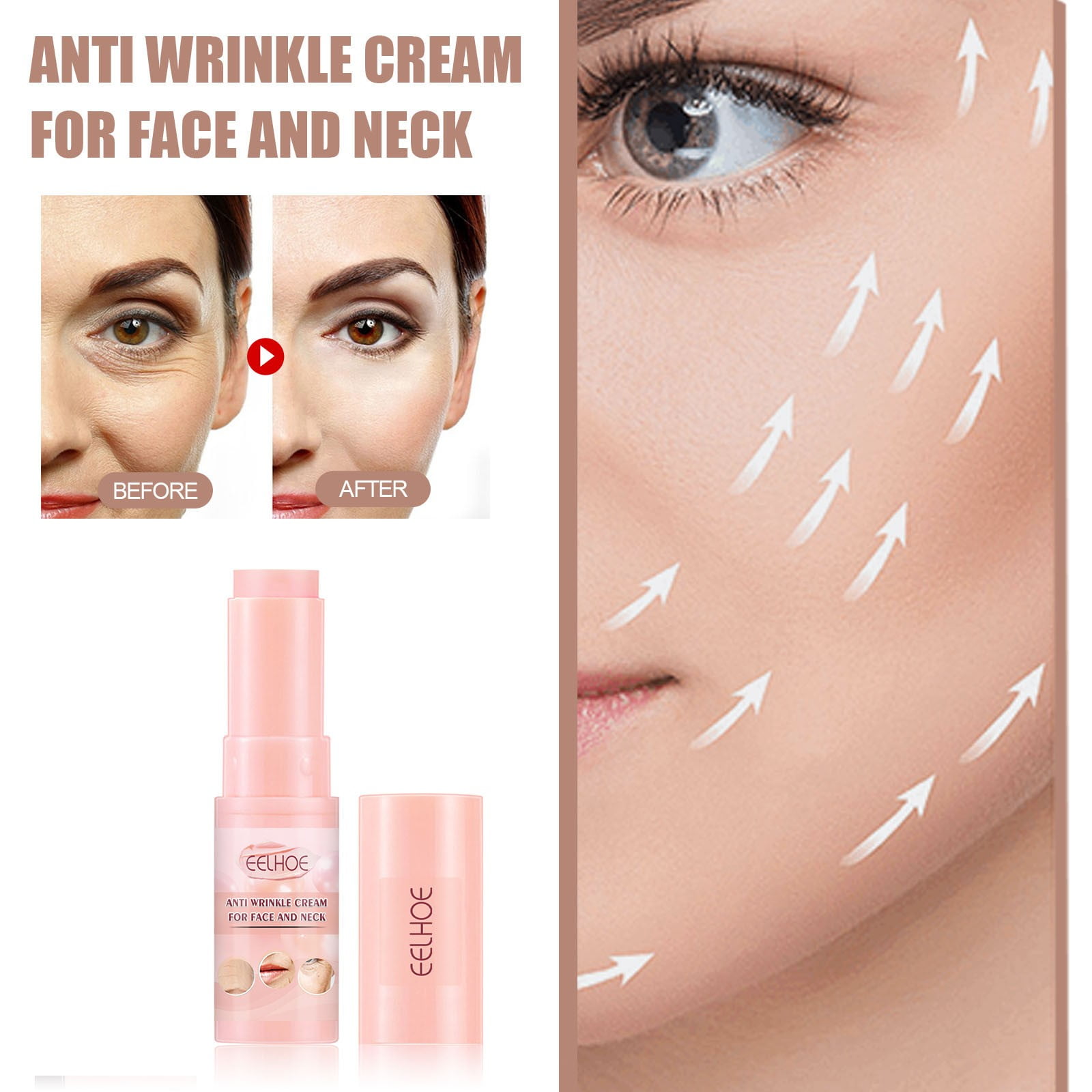 Anti-Aging Cream Stick 3g, Wrinkle Multi Balm Stick for Face and Neck ...
