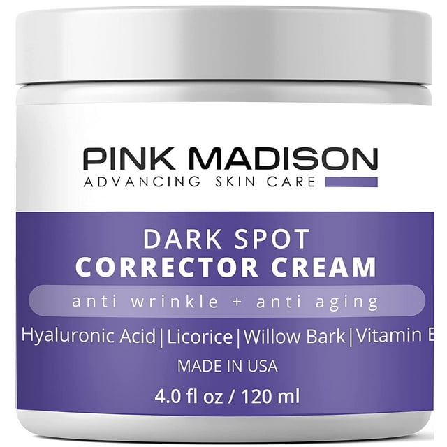 Pink Madison Facial Brightener - Anti Aging Dark Spot Corrector Cream ...