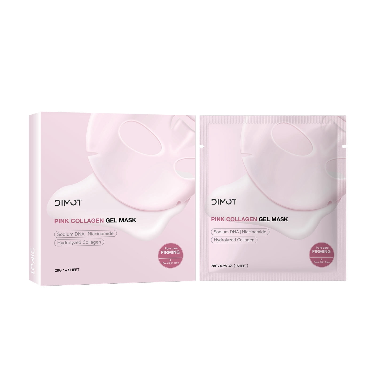 Anti-Aging Deep Collagen Gel Mask -Youth Boosting Formula for Fine ...