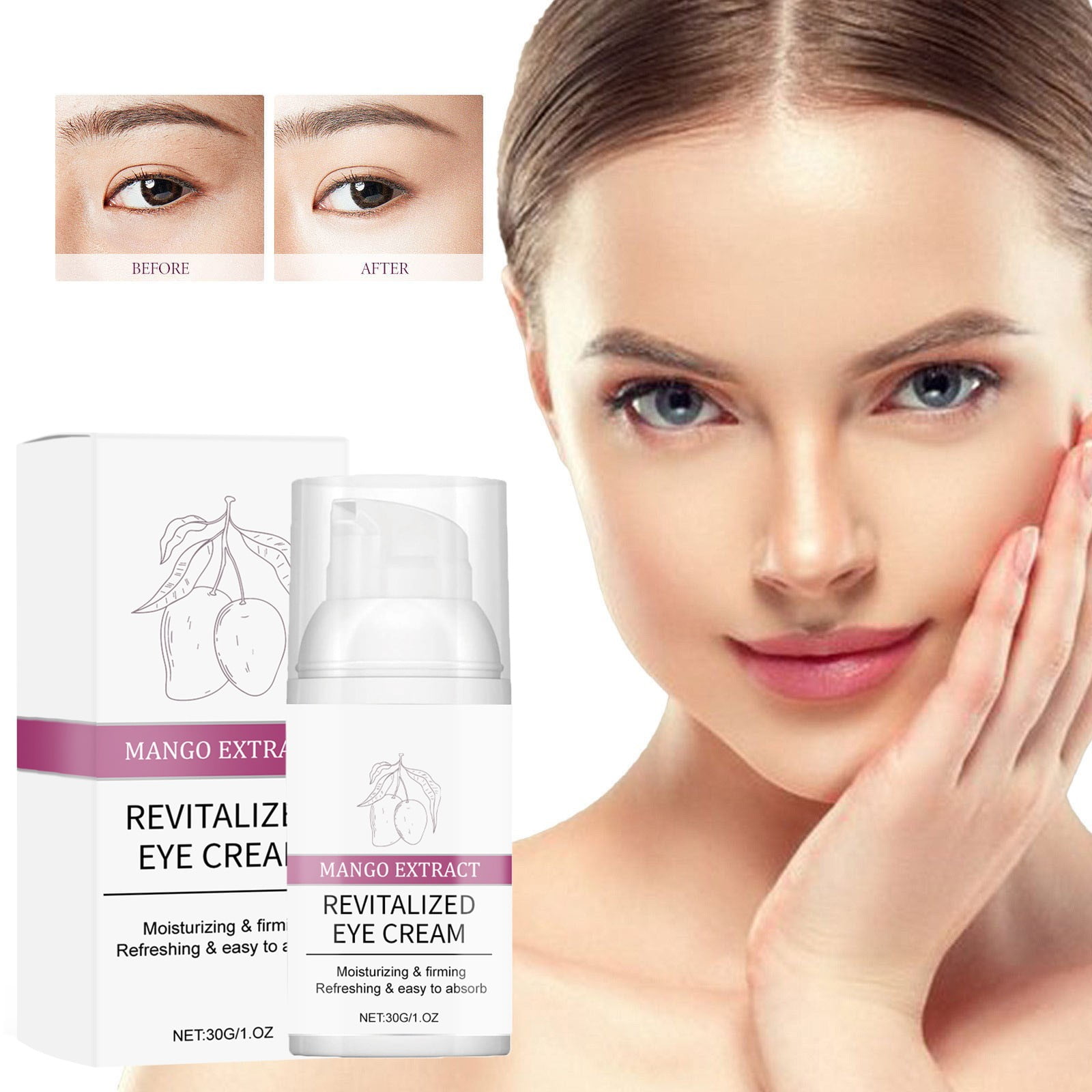 Anti-Aging Eye Cream, Wrinkle Reducing Microcream for Dark Circles ...