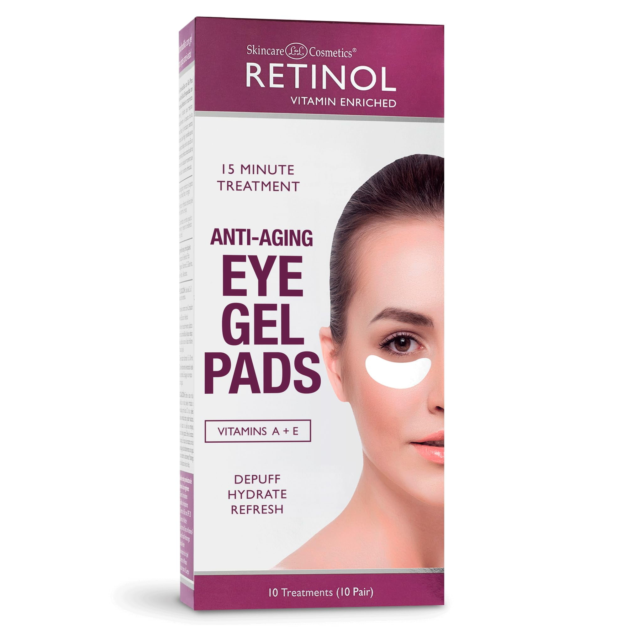 Anti-Aging Eye Gel AKF18 Pads - The Original Instant De-Puff Treatment ...