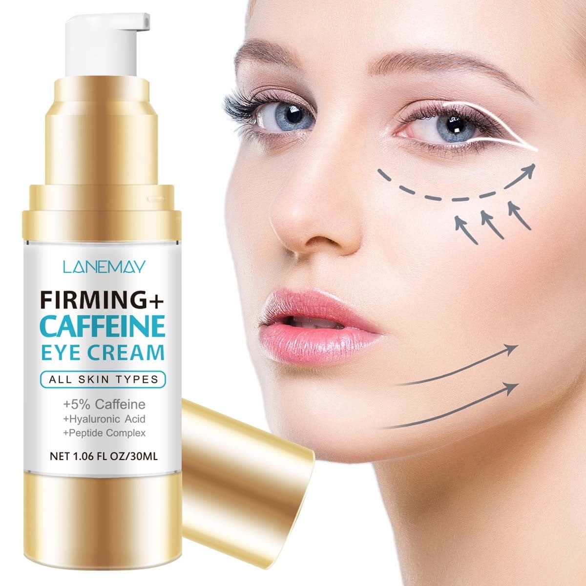 Anti-Aging Eye Serum for Men & Women, Fade Dark Circles, Reduce Eye ...