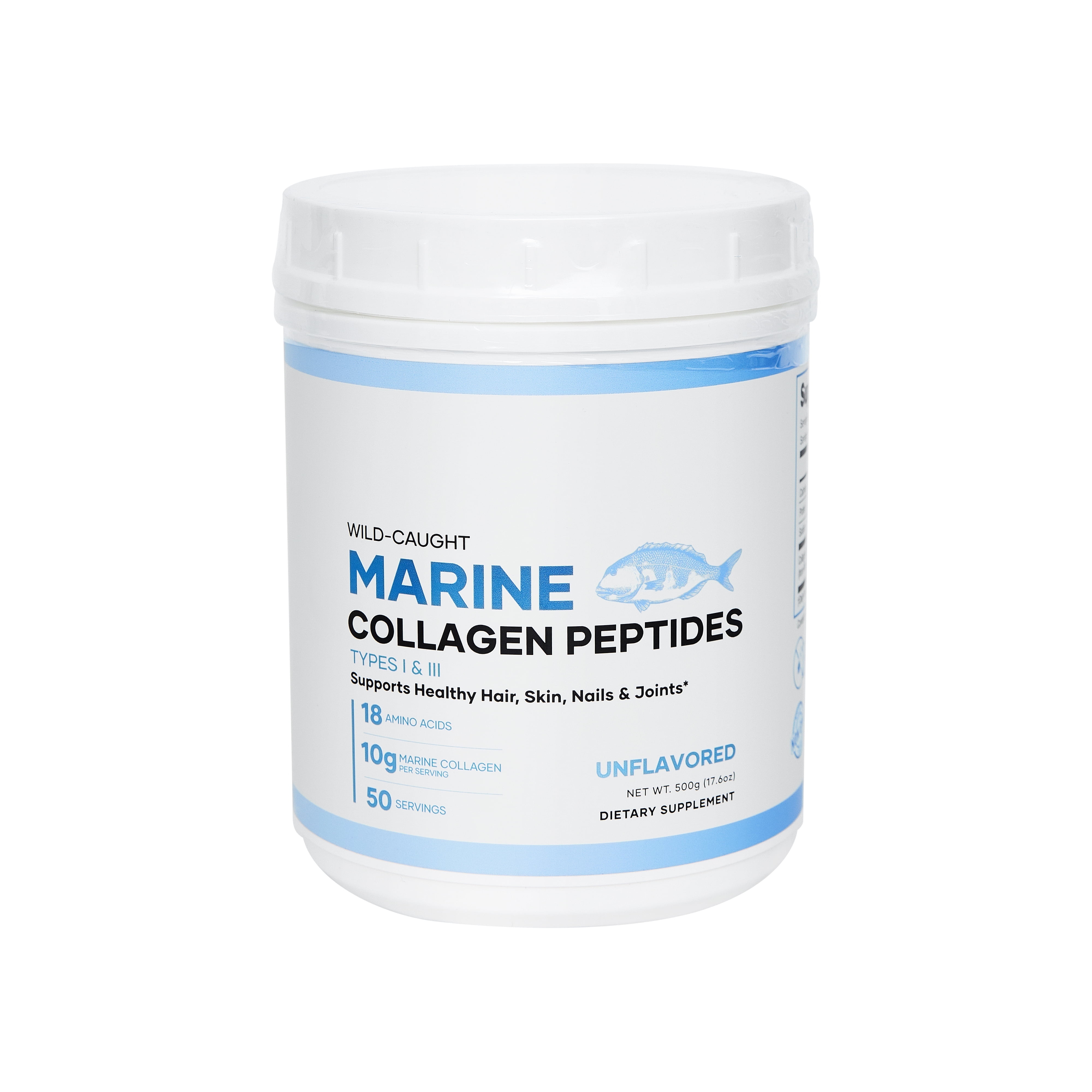 Anti-Aging Marine Collagen Peptides | Wild-Caught Marine Collagen Peptides | Type 1 & 3 Collagen ...