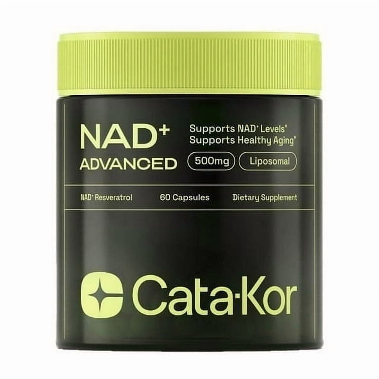 Anti-Aging NAD+ Capsules – Enhanced with Resveratrol – 60 Count – For ...