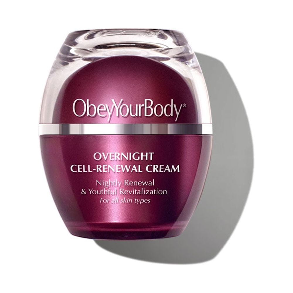 Obey Your Body Anti Aging- Overnight Cell Renewal Cream - Walmart.com
