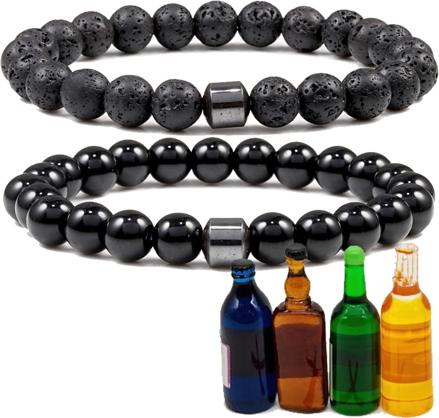 Anti Alcohol Bracelet, Magnetic Bead Bracelet, Adjustable Anti-Alcohol ...