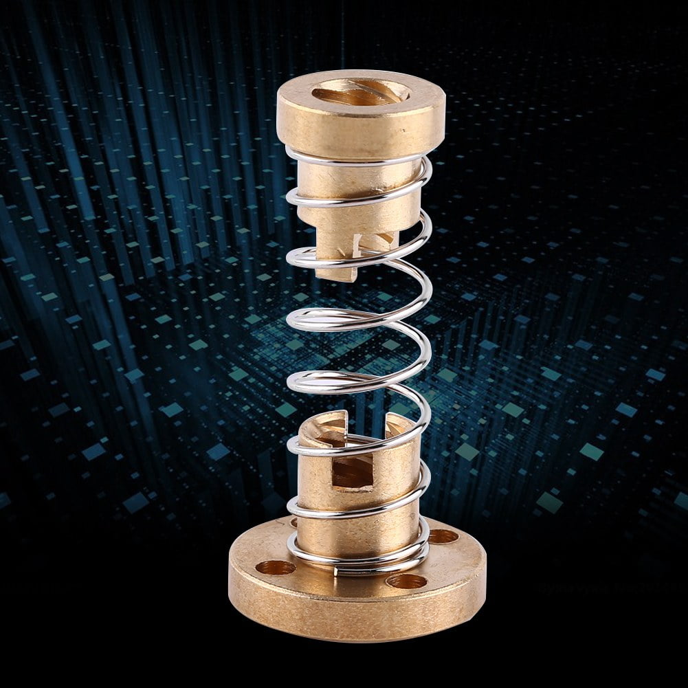 Anti,Backlash Nut For 3D Printer DIY CNC, Improved Performance, 2mm ...