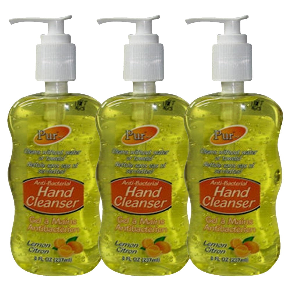 Anti-Bacterial Hand Cleanser With Lemon (237ml) 305798 by Purest ...
