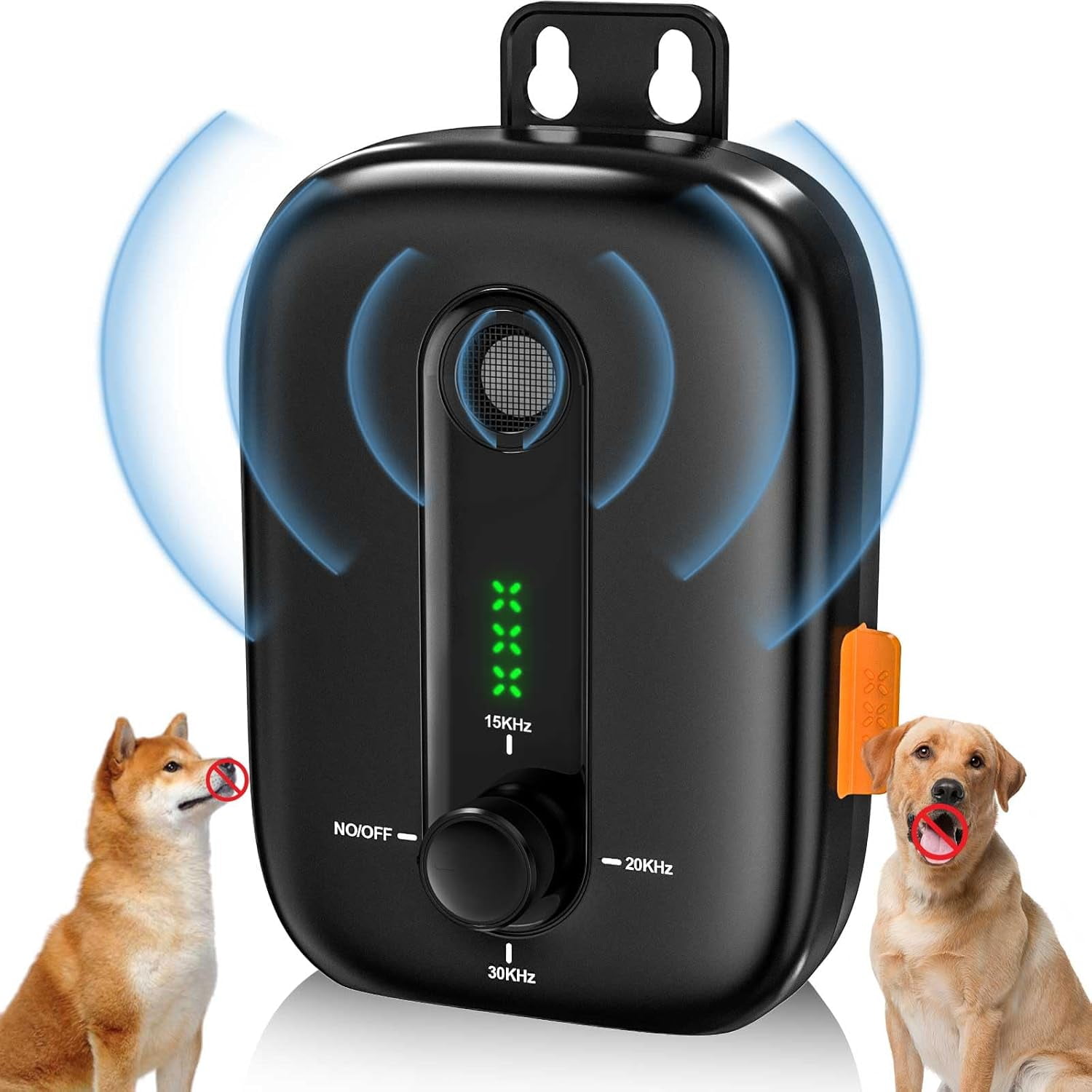Anti Barking Device for Dogs, Rechargeable Ultrasonic Dog Control ...