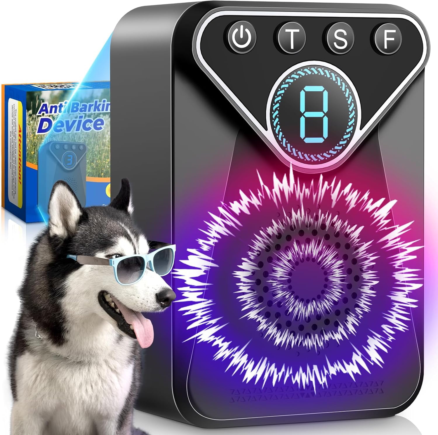 Anti Barking Device for Dogs, Ultrasonic Dog Barking Control Devices Up ...