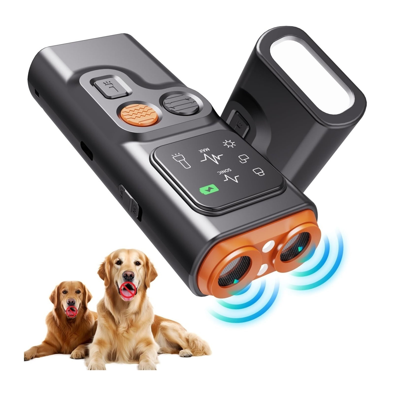 Anti Barking Device for Dogs, Upgraded Dog Bark Deterrent Device with ...