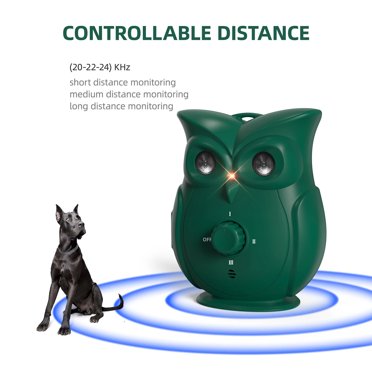 First Alert Dog Stop Anti-Bark Trainer, Outdoor Pet Safe Bark Control ...
