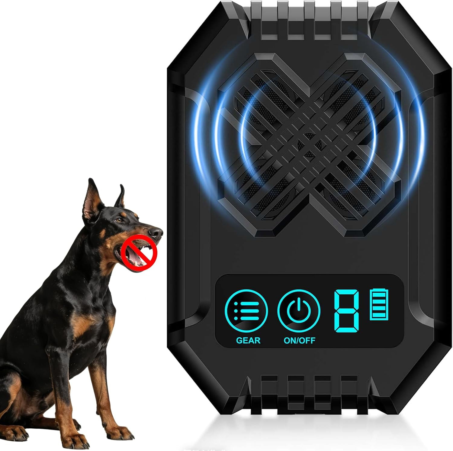 Anti Barking Devices, Bark Deterrent Device 3 Adjustable Modes, Bark ...