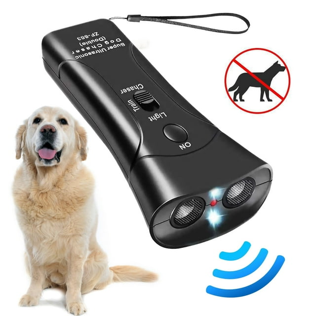 Anti Barking Handheld Ultrasonic Dog Trainer Device - Electronic Dog ...