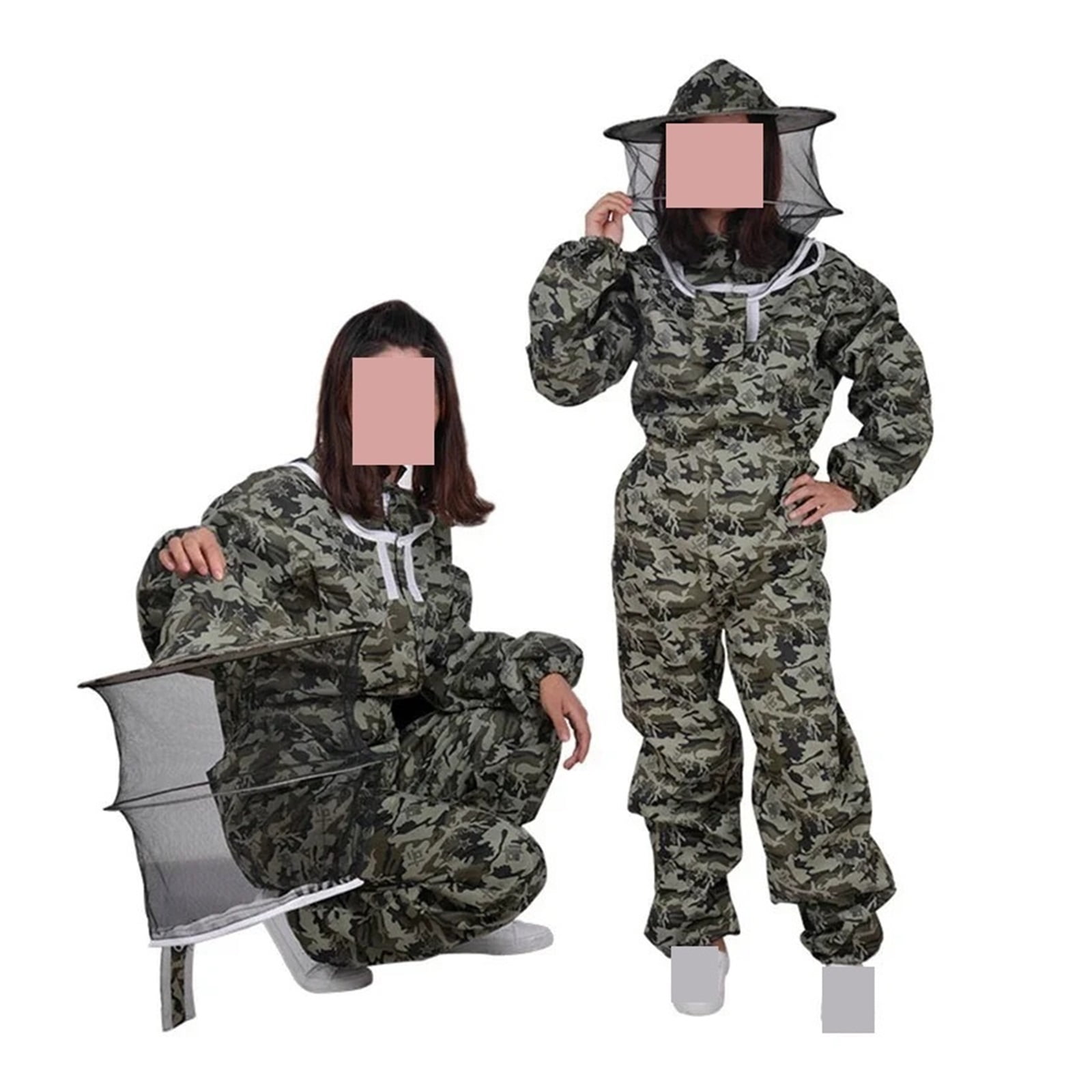 Anti-Bee Clothes Beekeeping Clothing Camouflage Professional Beekeeper ...