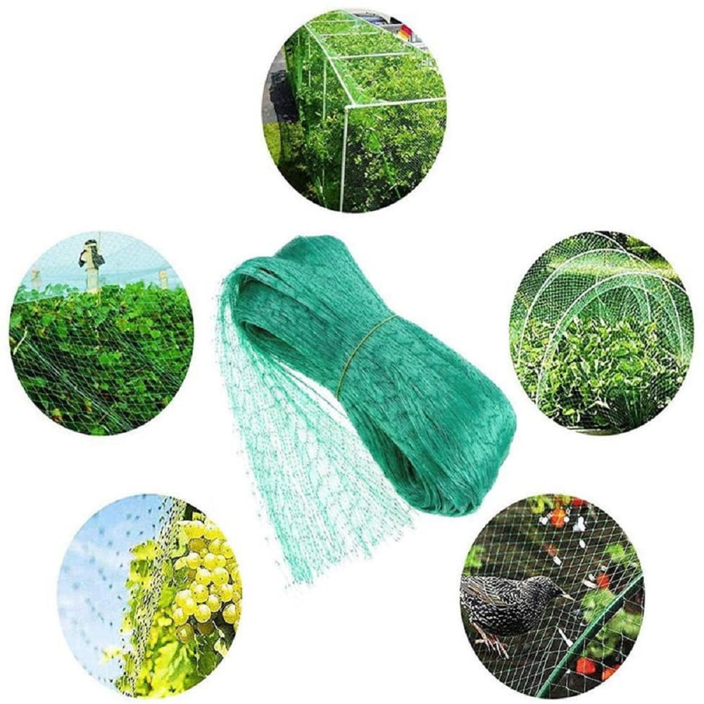 Anti Bird Net 13 ft x 19 ft Reusable Plants Protection Net, Pond ...