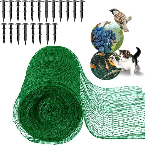 Anti Bird Netting, 4M x 12M Protection Netting, Garden Netting Kit to ...