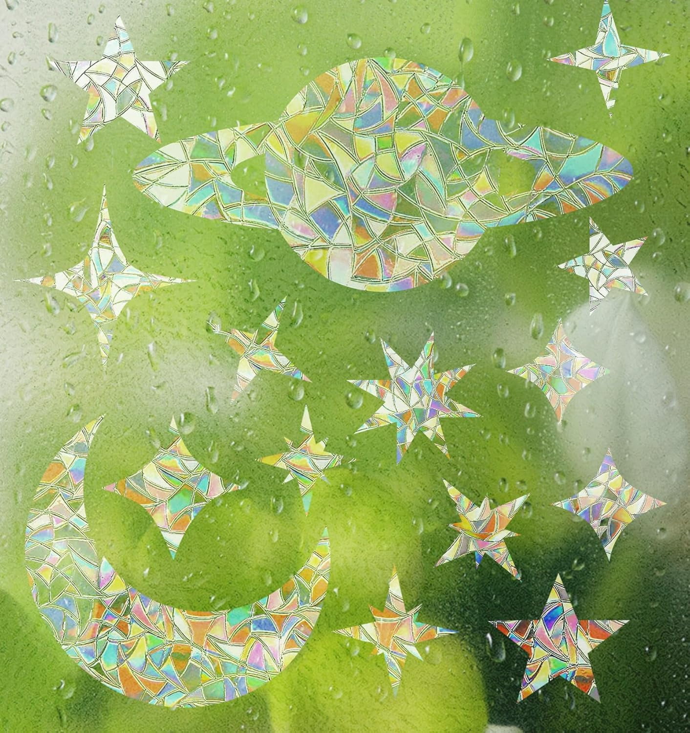 Anti Bird Strike Window Decals, 37 Pcs Bird Decals for Windows Anti ...