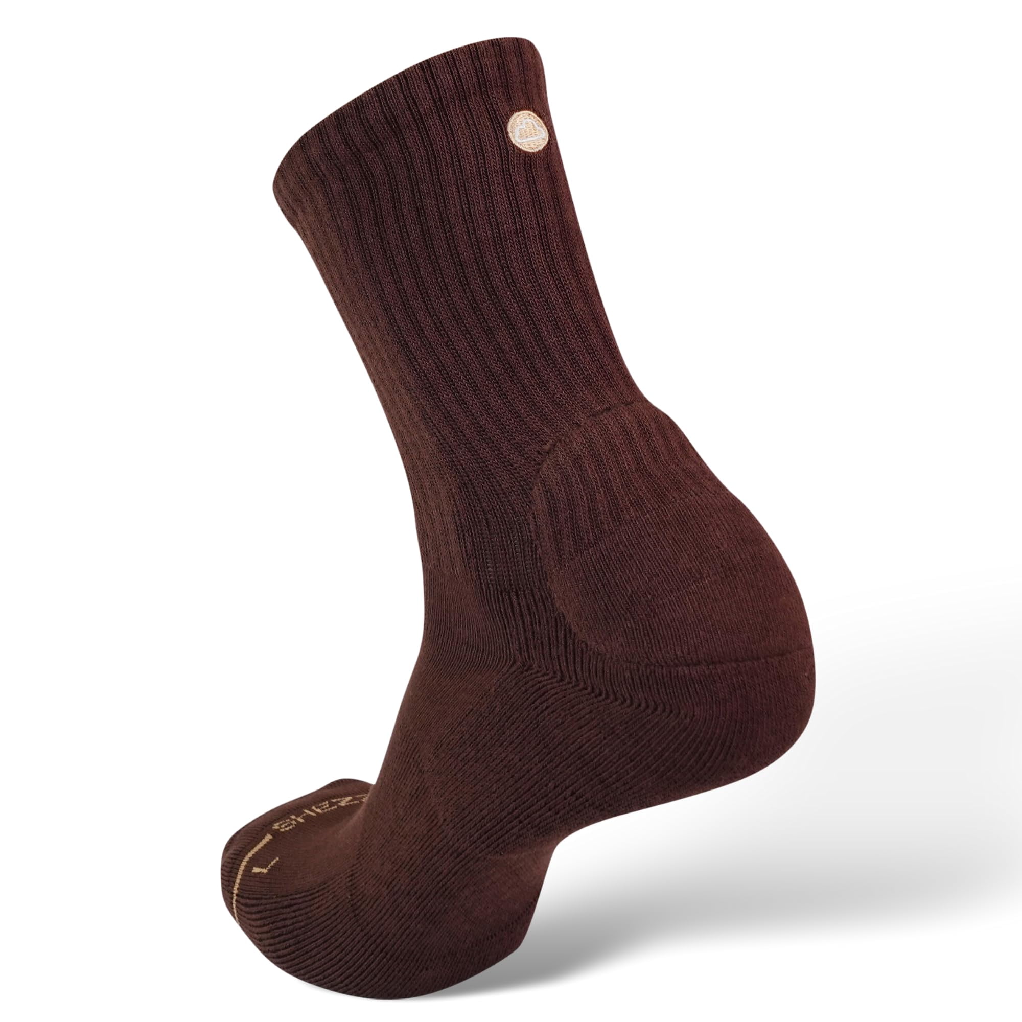 Anti-Blister Cushioned Heel Padded Sock - For Breaking in Boots, Dress ...