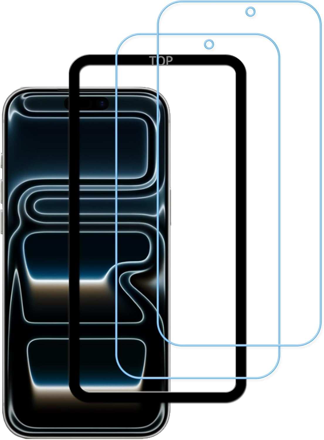 Anti Blue Light Screen Protector For iPhone 17 Promax Tempered Glass ...