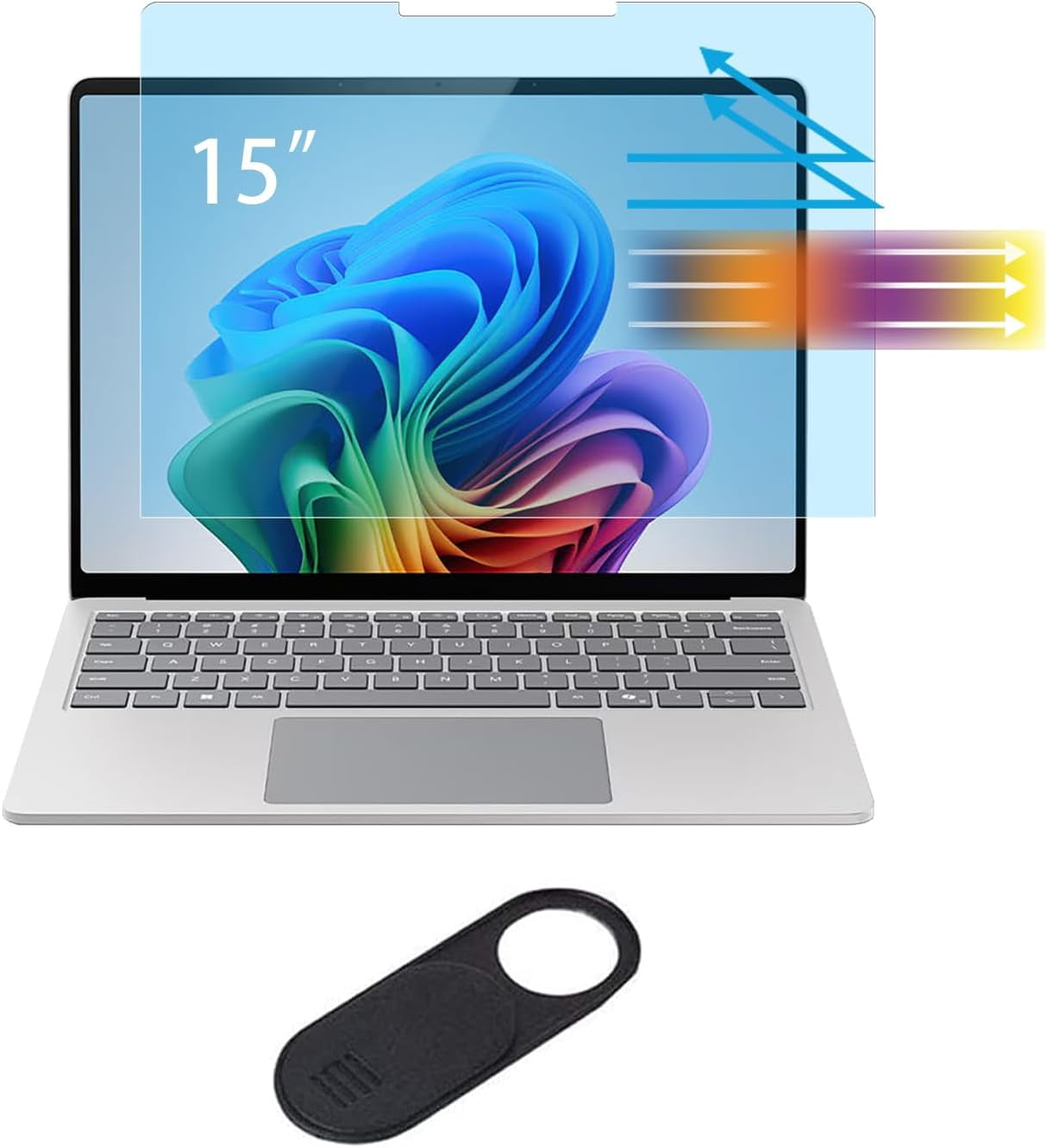 Anti Blue Light Screen Protector for rosoft Surface Laptop 7/Laptop 6 ...