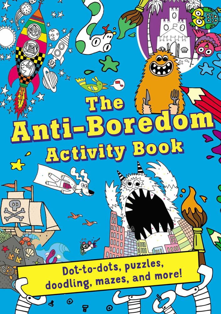 Anti-Boredom Activity Book (Paperback) - Walmart.com
