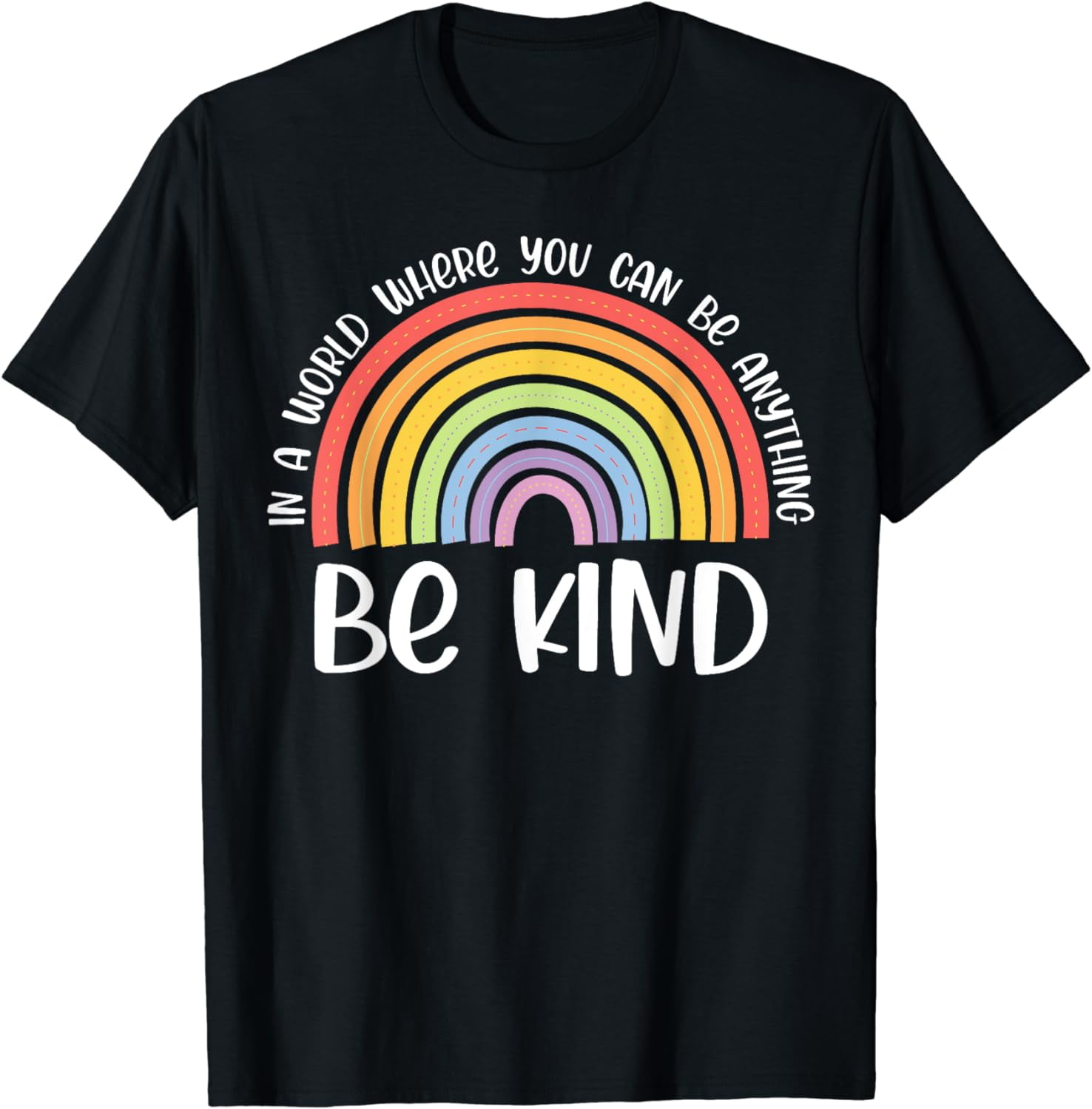 Anti-Bullying Be Kind Unity Day Rainbow Kindness T-Shirt - Walmart.com