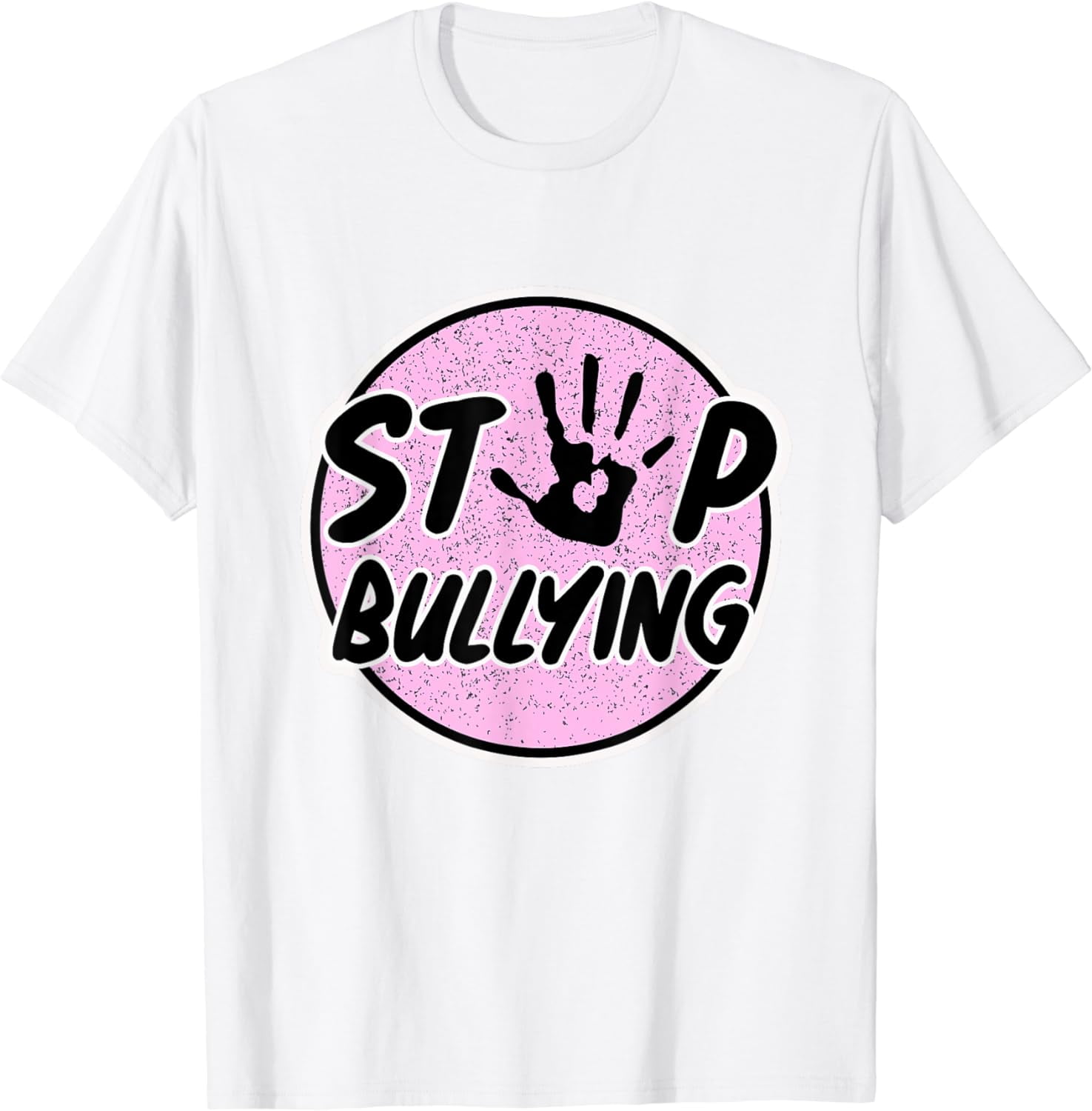 Anti-Bullying Design - Stop Bullying Hand - Friendship Gift T-Shirt ...