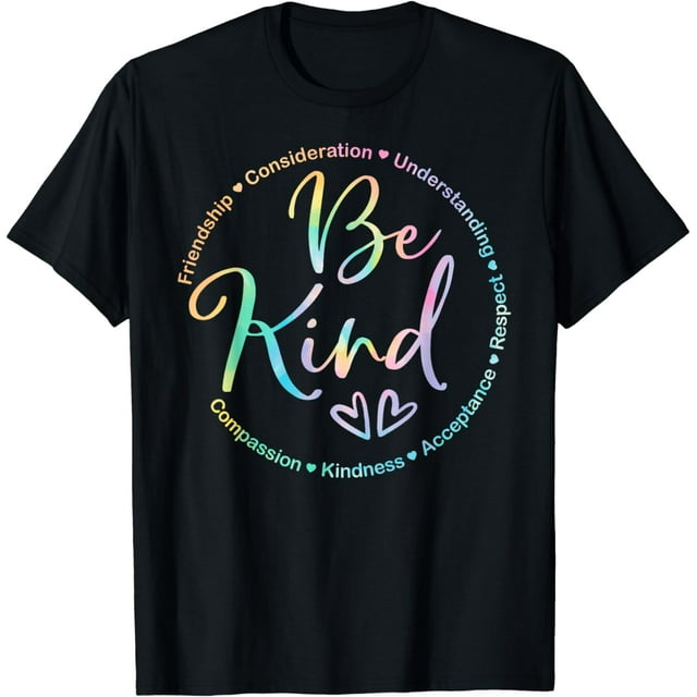 Anti Bullying Kindness Retro Be Kind Inspirational Unity Day T-Shirt ...