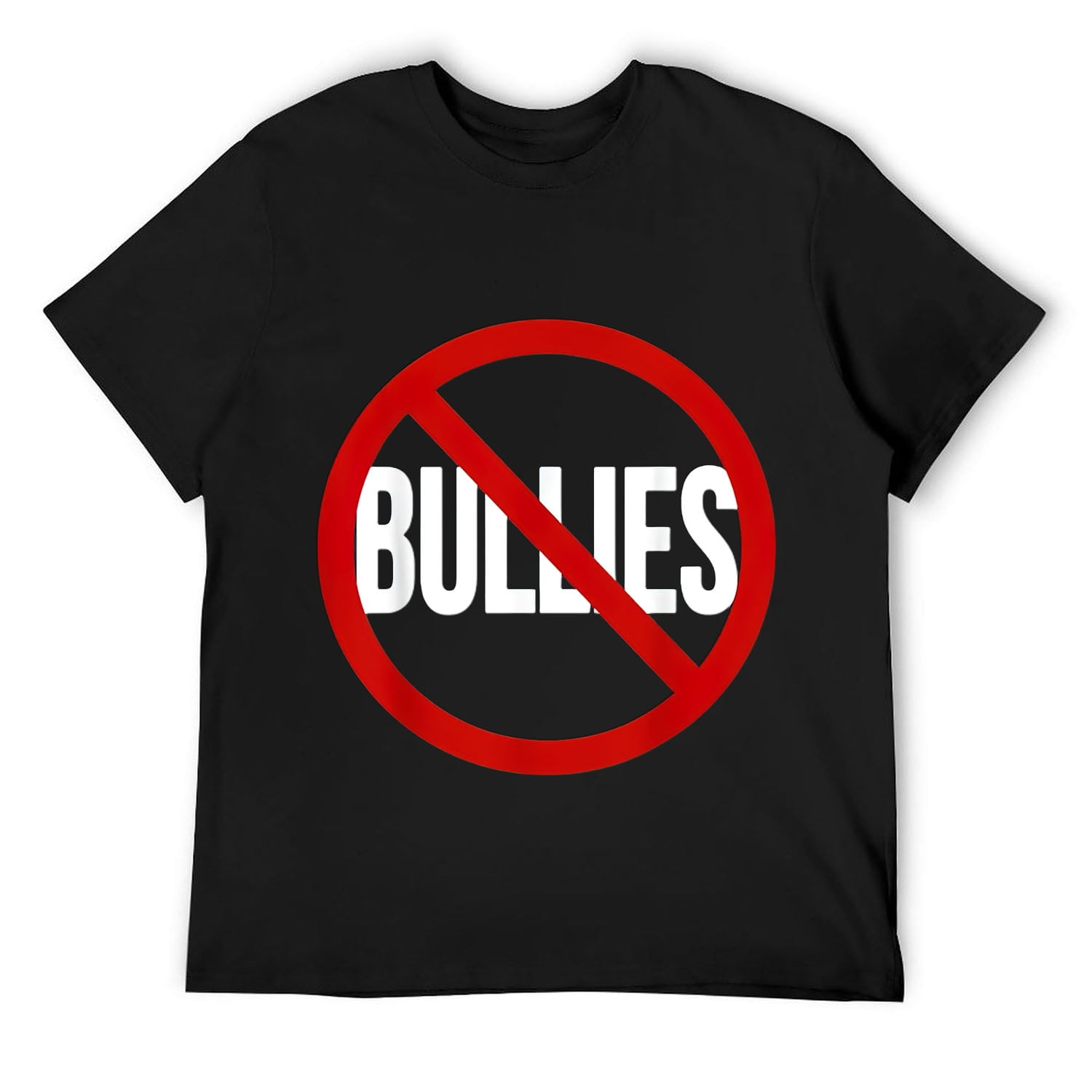 Anti Bullying No Bullies School Teacher Student Kindness Mens T-Shirt-M ...