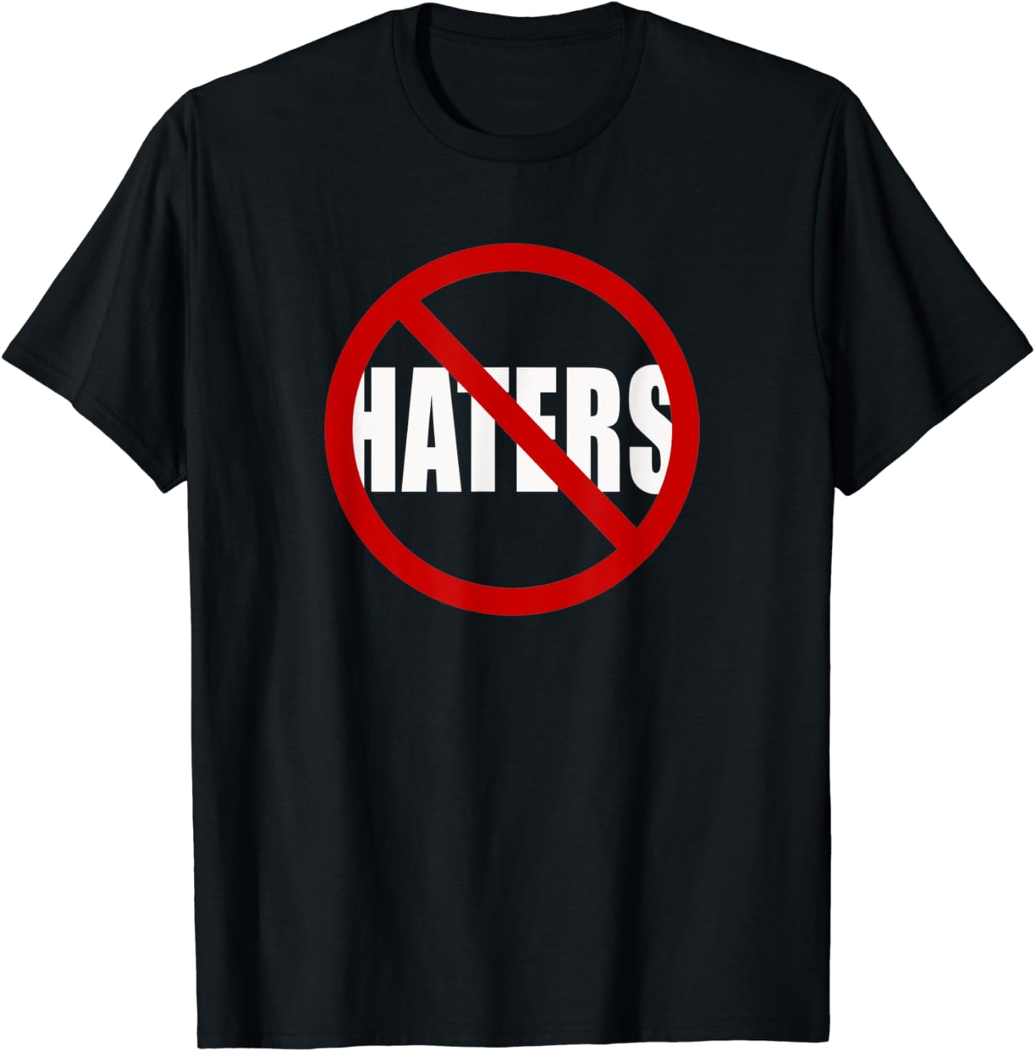 Anti-Bullying No Haters Inclusive Love Inspirational T-Shirt - Walmart.com