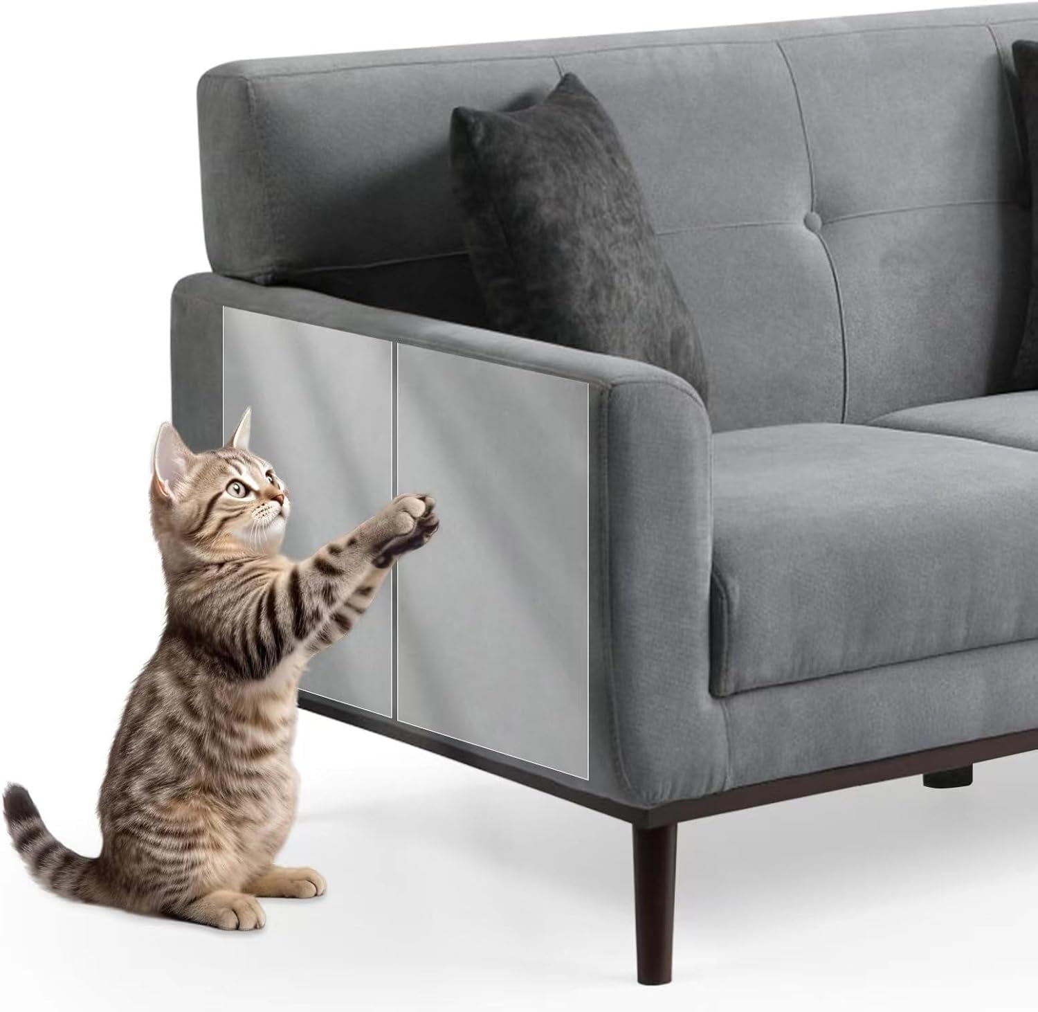 Anti Cat Furniture Protector, 16PCS Double Sided Sofa Anti Scratching ...