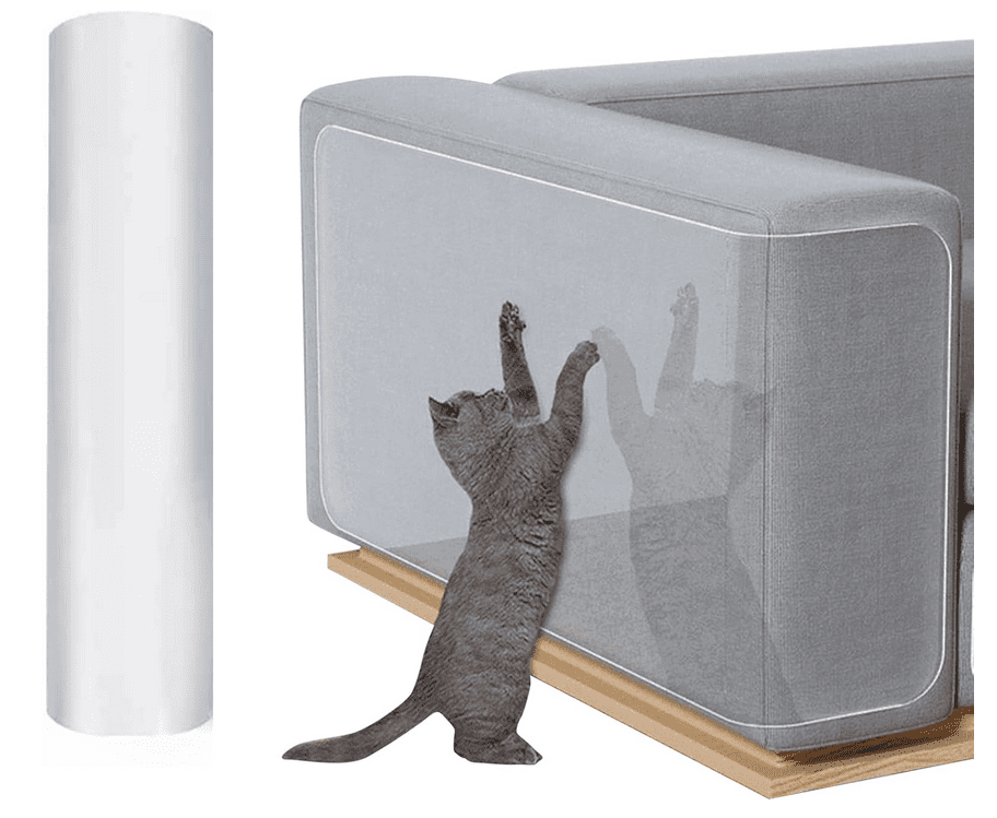 Anti Cat Scratch Furniture Protector - Thickened Vinyl Single-Sided ...