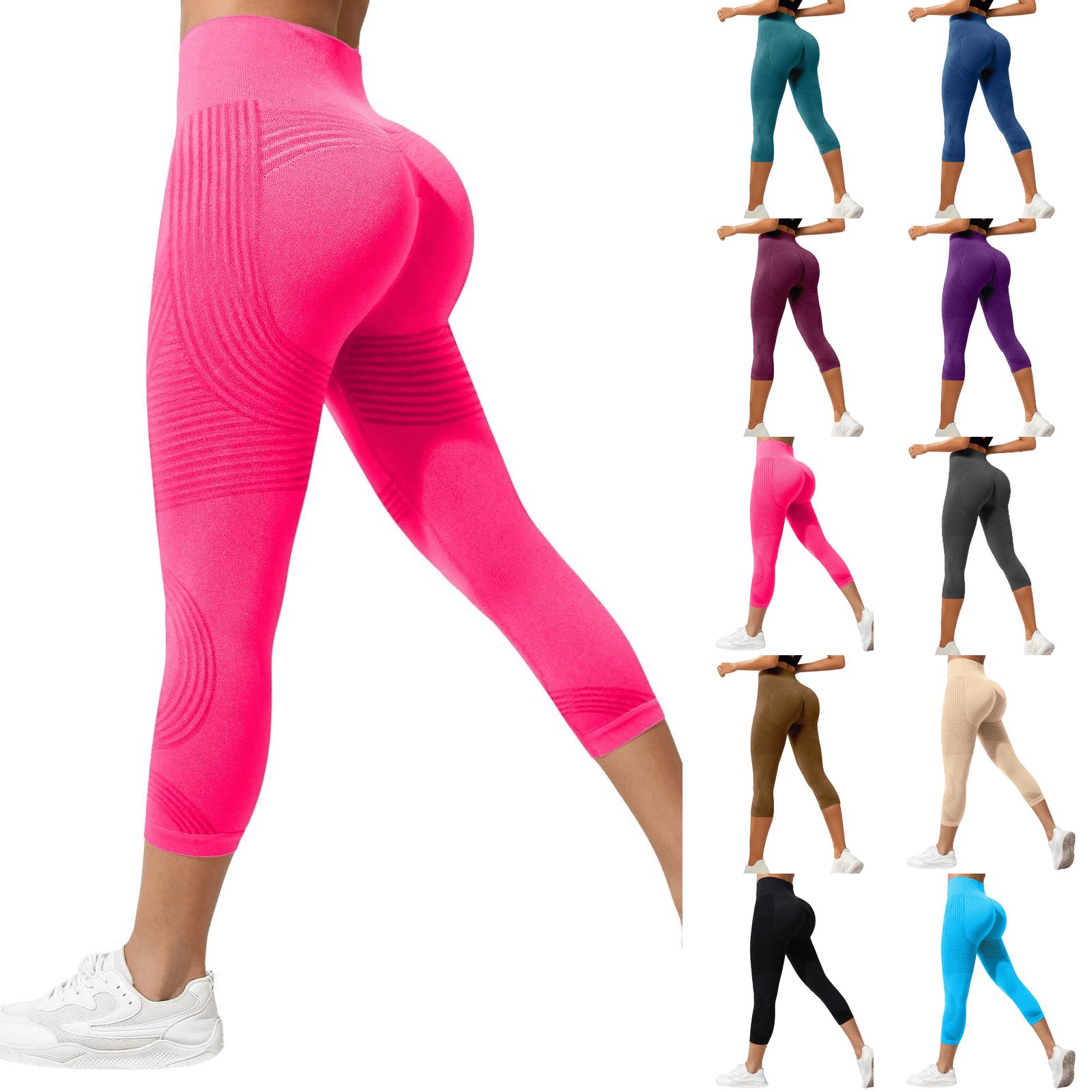Anti Cellulite Compression 3D Leggings for Women with Resistance Bands ...