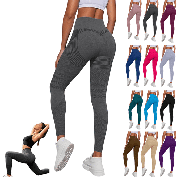 Anti Cellulite Leggings, 3D Compression High Waisted Butt Lifting Yoga ...