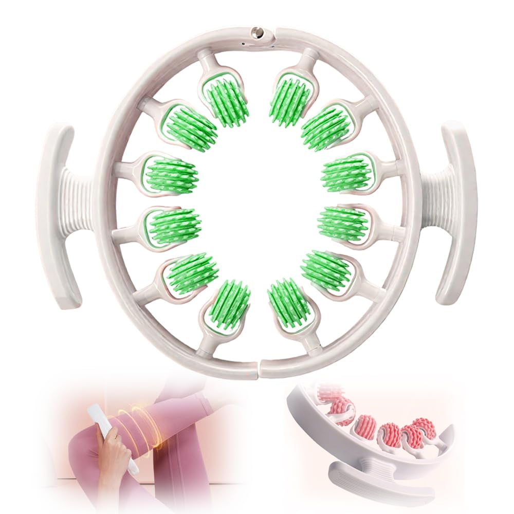 Anti Cellulite Massager Roller, 2026 New Circular Leg Clamp Roller ...