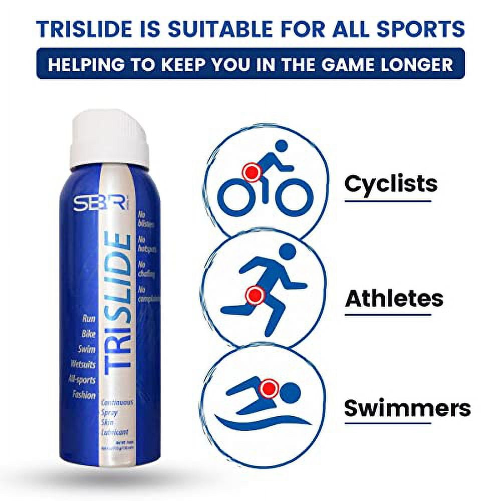 Anti-Chafe Continuous Spray Skin Lubricant Body Friction Protection ...