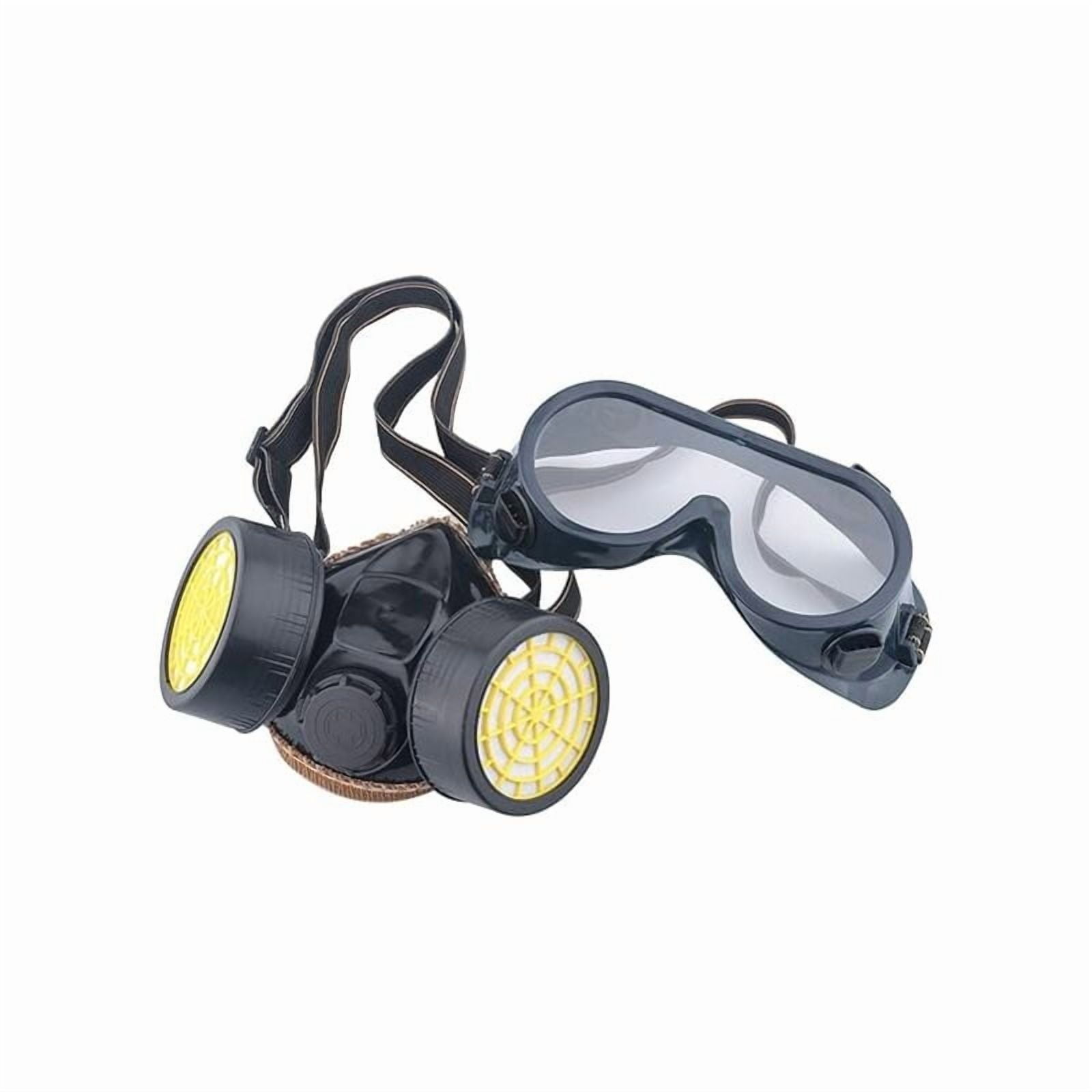 Anti-Chemical Filter Respirator Gas Mask Anti-Pollution Harmful Vapor ...