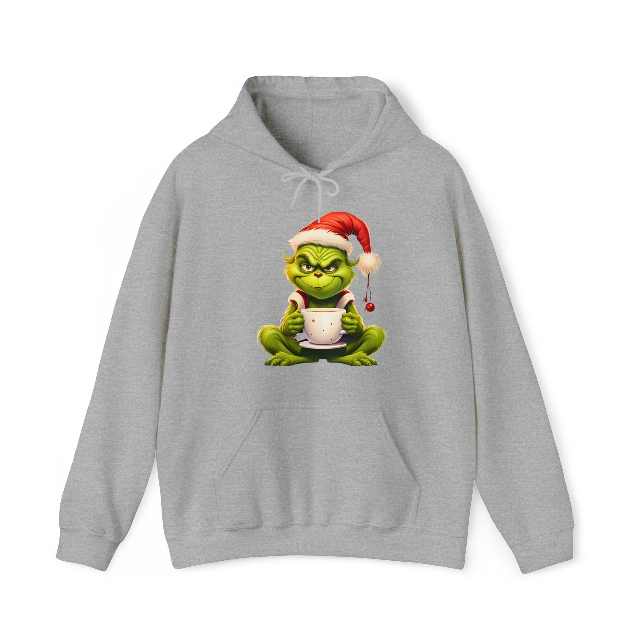 Anti Christmas Grinch Hooded Sweatshirt Grinch Sweatshirt Christmas ...