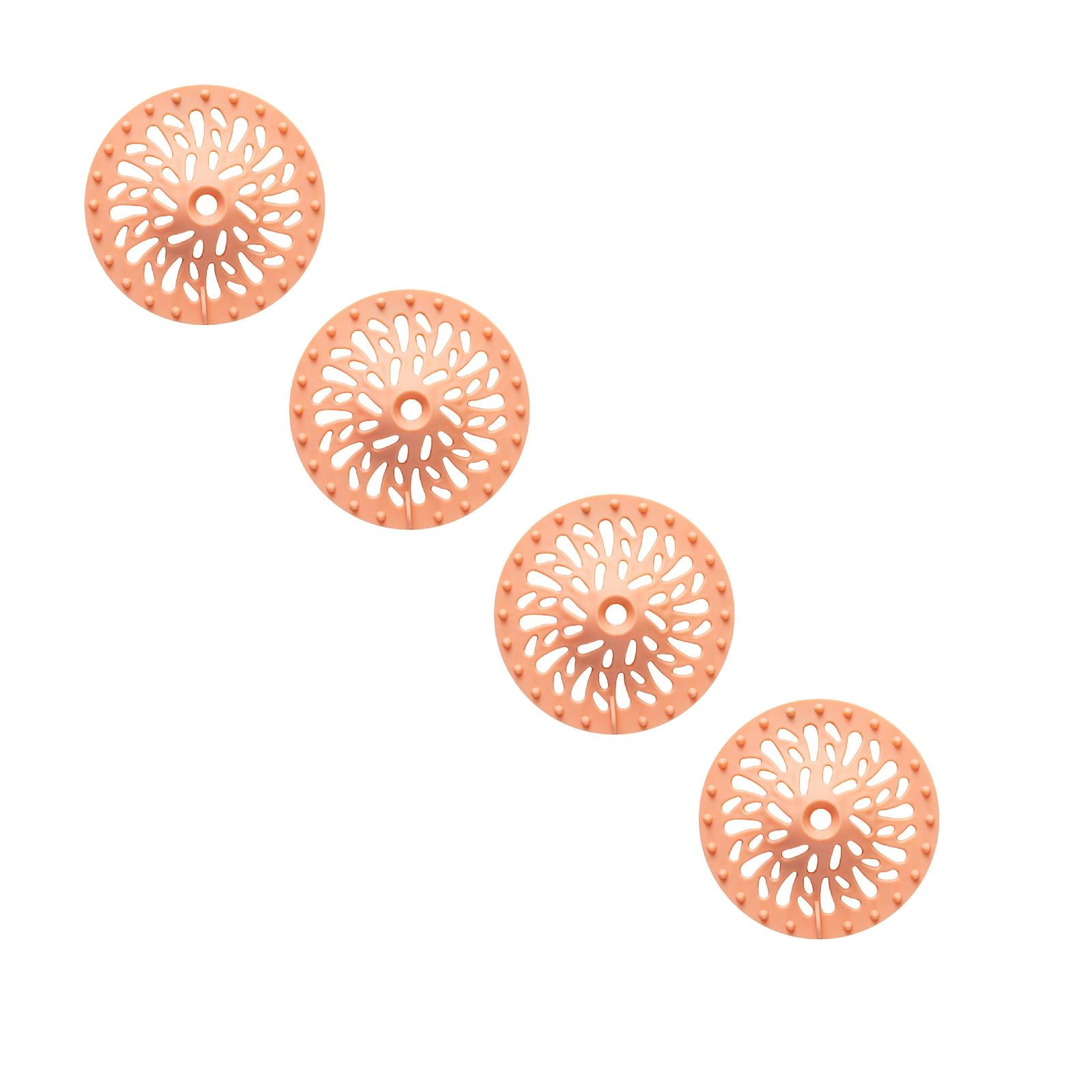 Anti-Clog Silicone Hair Catcher - Multi-Purpose Drain Cover for Shower ...