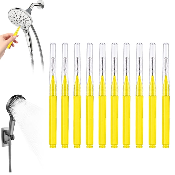 Anti Clogging Shower Head Cleaning Brush for Small Holes Nozzle Cleaner ...